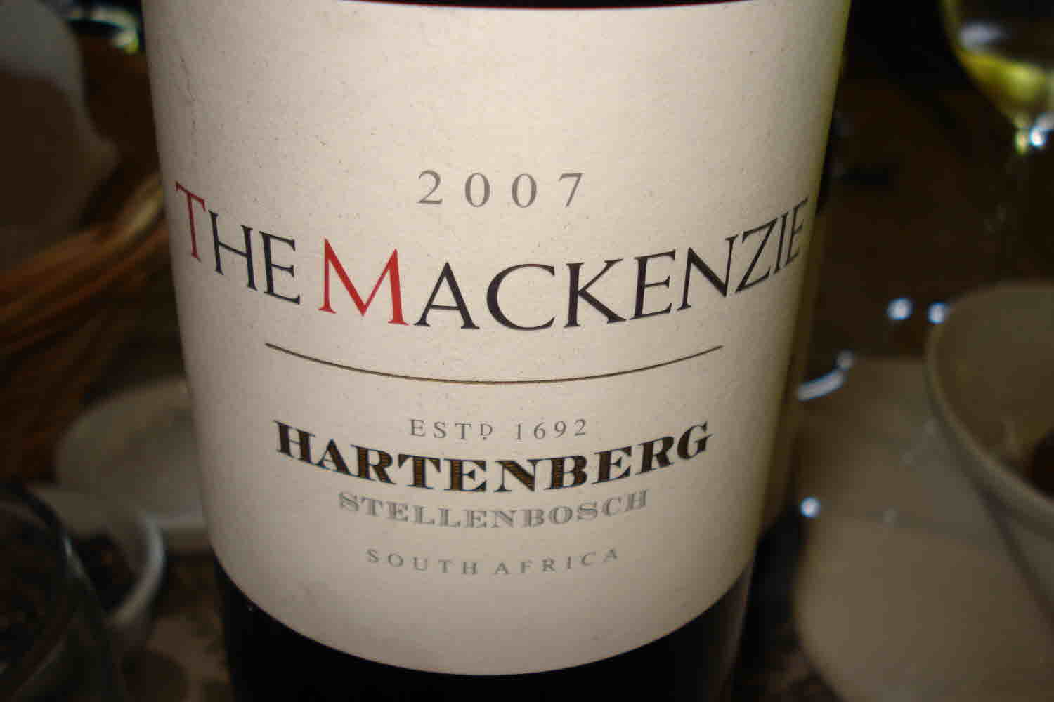 Hartenberg The Mackenzie 2007 vs. Vilafonté Series C 2007