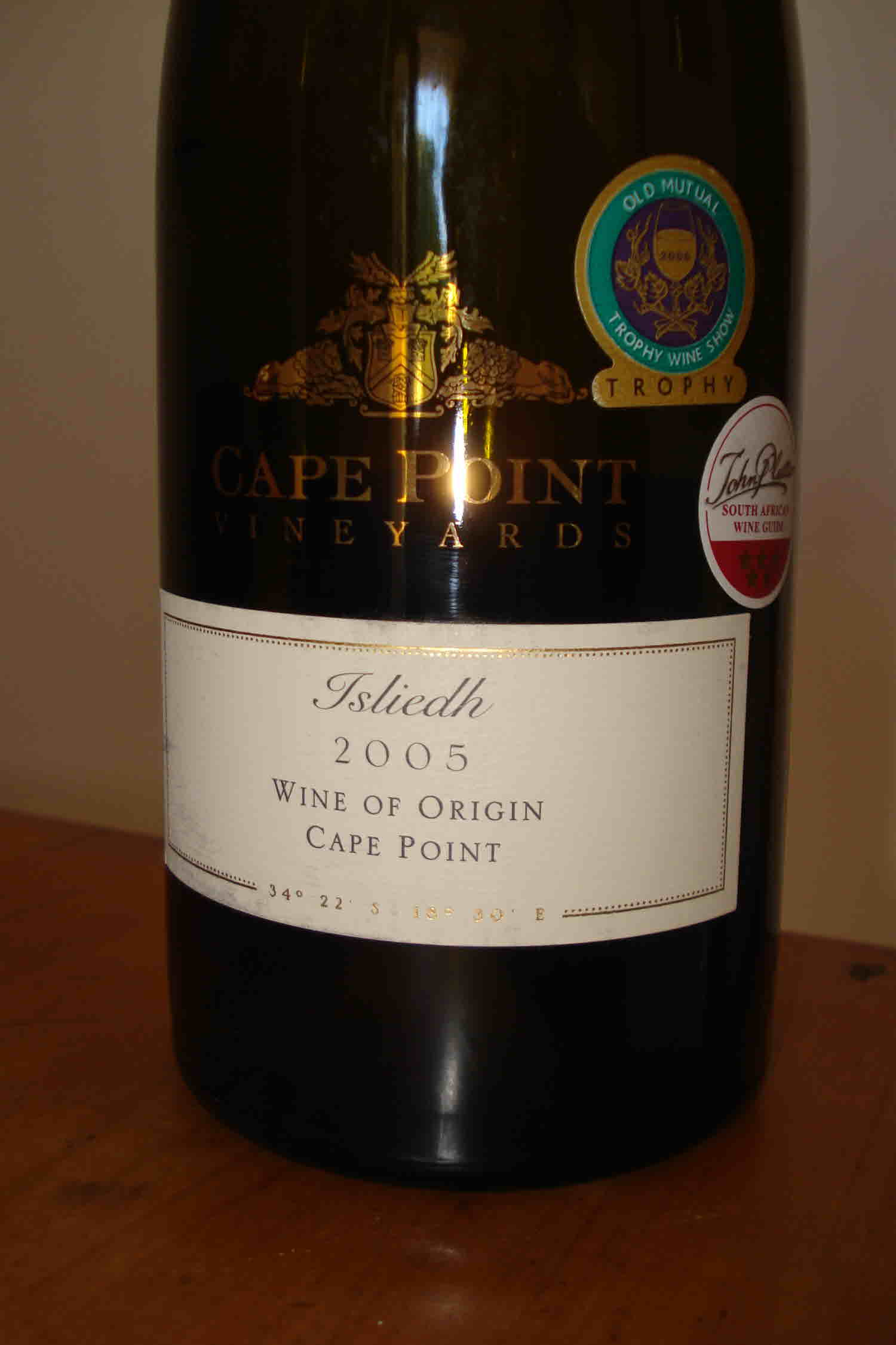 Cape Point Vineyards Isliedh 2005