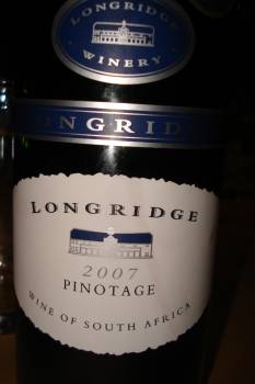 Longridge Pinotage 2007