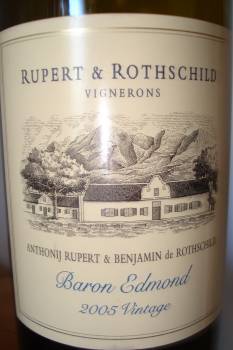 Rupert & Rothschild Baron Edmond 2005