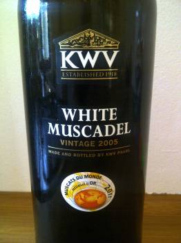 KWV White Muscadel 2005
