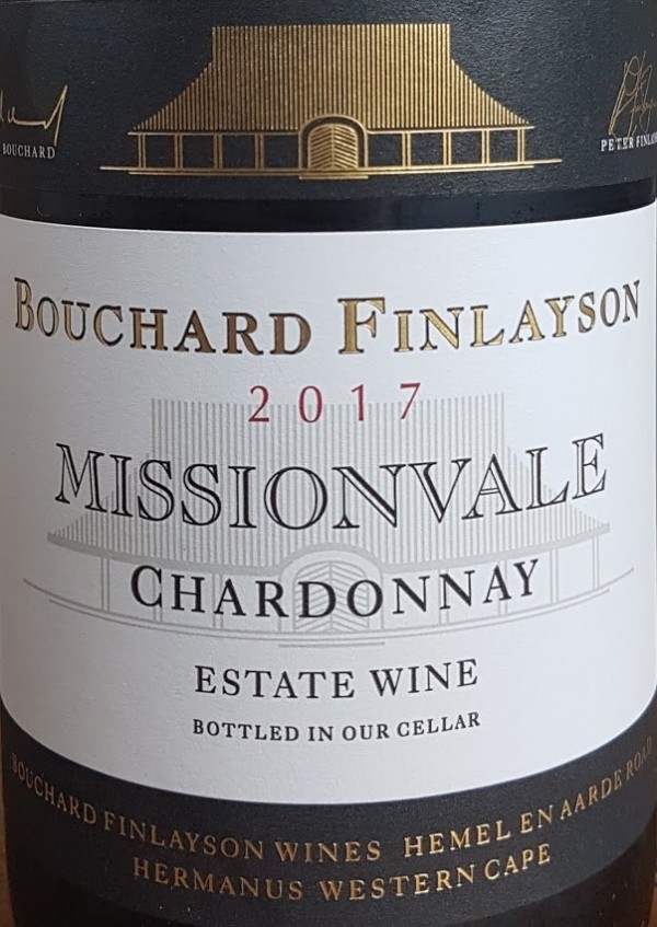 Bouchard Finlayson Missionvale Chardonnay 2017 - winemag