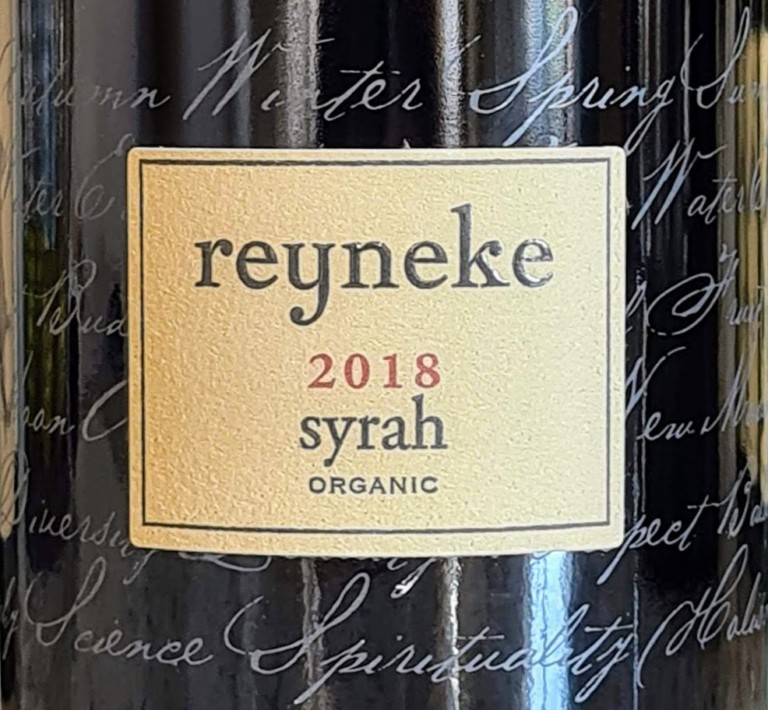 Reyneke Syrah 2018 - winemag