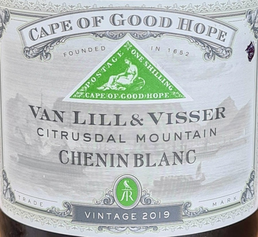 Cape of Good Hope Van Lill & Visser Chenin Blanc 2019 - winemag