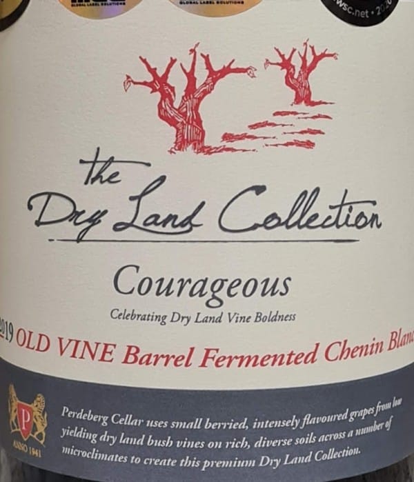 Perdeberg The Dry Land Collection Courageous Old Vine Barrel Fermented Chenin Blanc 2019 - winemag