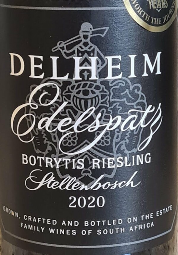 Delheim Edelspatz Botrytis Riesling 2020 - winemag