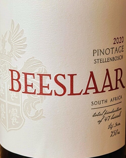 Beeslaar Pinotage 2020 - winemag