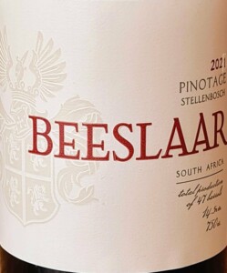 Beeslaar Pinotage 2021 - winemag