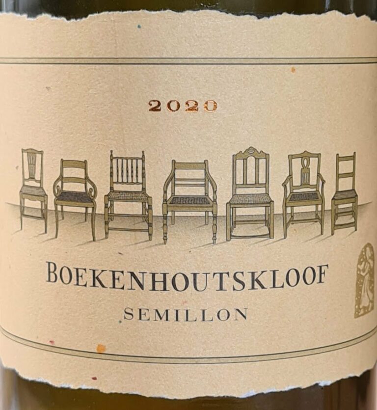 Boekenhoutskloof Semillon 2020 - winemag