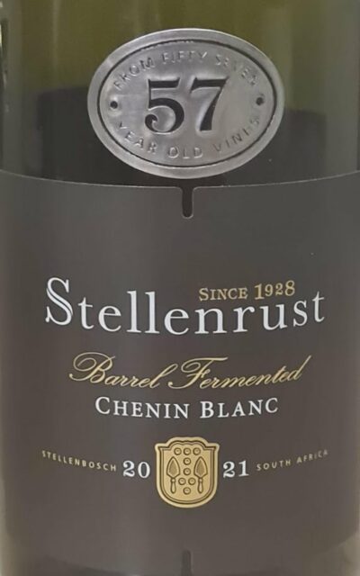 Stellenrust 57 Barrel Fermented Chenin Blanc 2021 - winemag