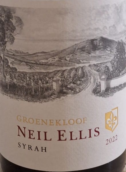 Neil Ellis Groenekloof Syrah 2022 - winemag