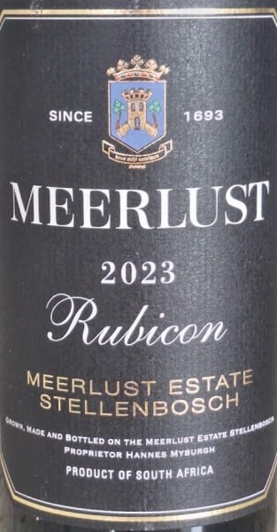 Meerlust new releases - winemag