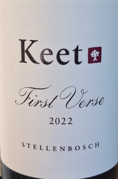 Keet First Verse 2022 - winemag